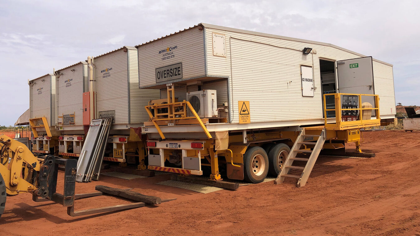 Dry Hire Accommodation & Facilities | Mobile Camps Australia